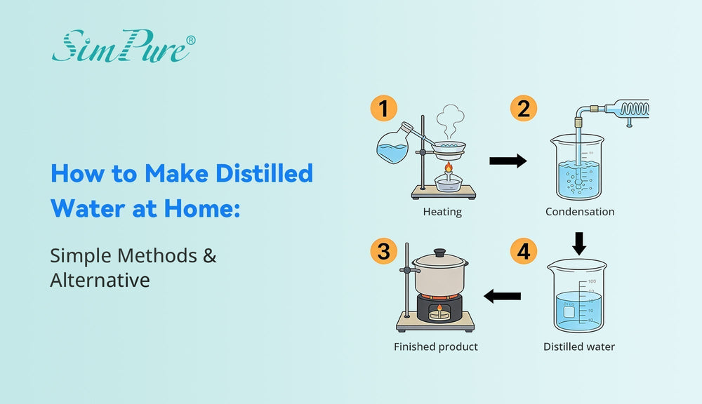 How to Make Distilled Water at Home: Simple Methods & Alternative