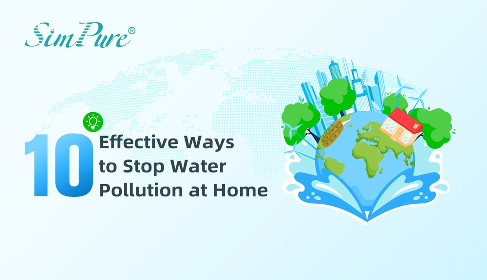 10 Effective Ways to Stop Water Pollution at Home