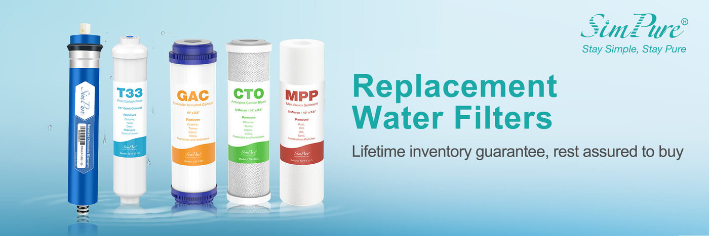 SimPure Water Filter Replacement - Standard Size