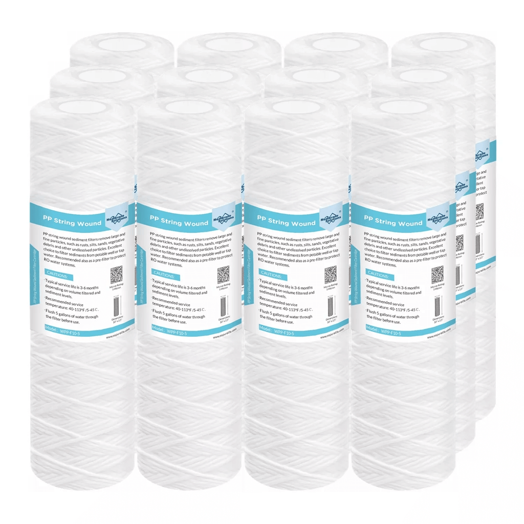Membrane Solutions 10"x2.5" String Wound Whole House Water Filter