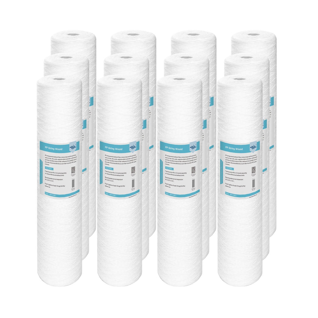 Membrane Solution 20" x 4.5" String Wound Whole House Water Filter