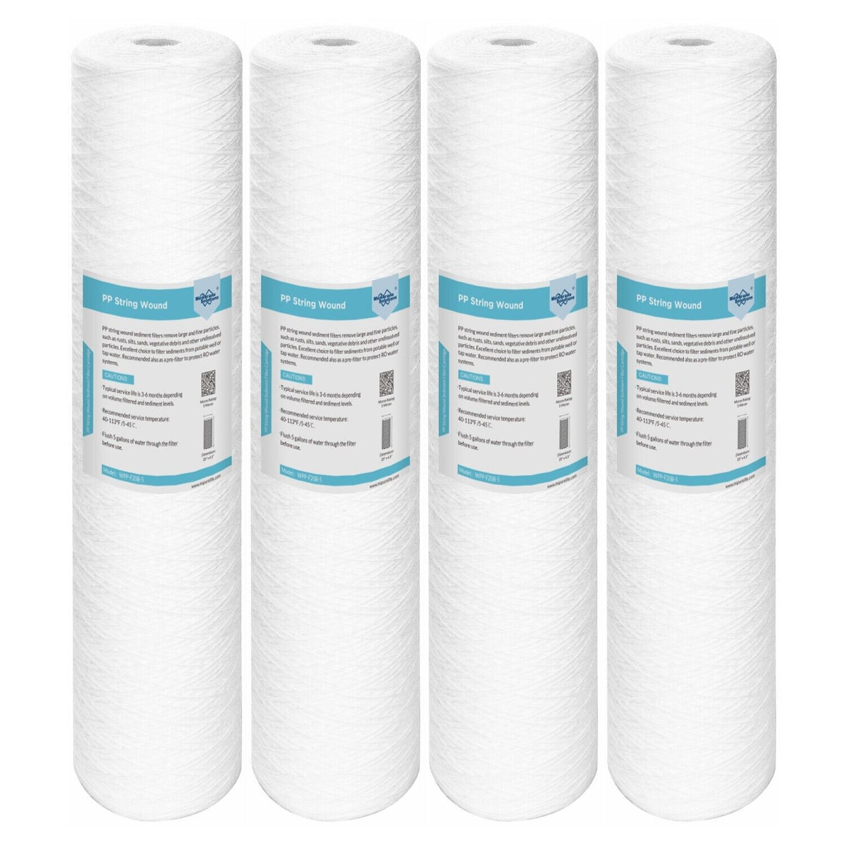 Membrane Solution 20" x 4.5" String Wound Whole House Water Filter