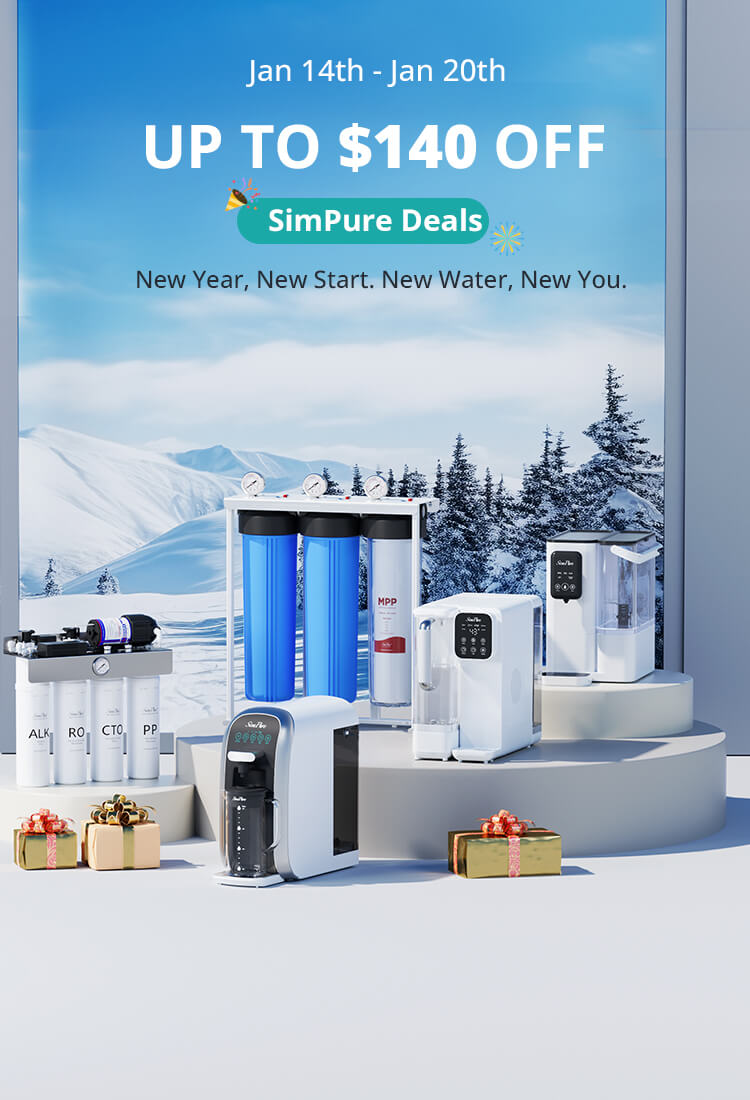 SimPure Premium RO - Countertop & Tankless Home Solutions