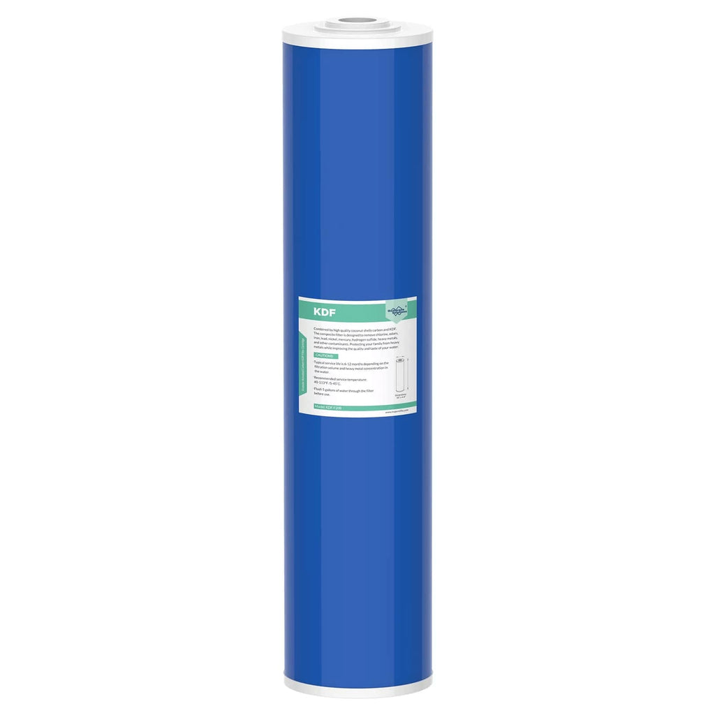 Membrane Solutions 20" x 4.5" KDF GAC Water Filter Cartridge