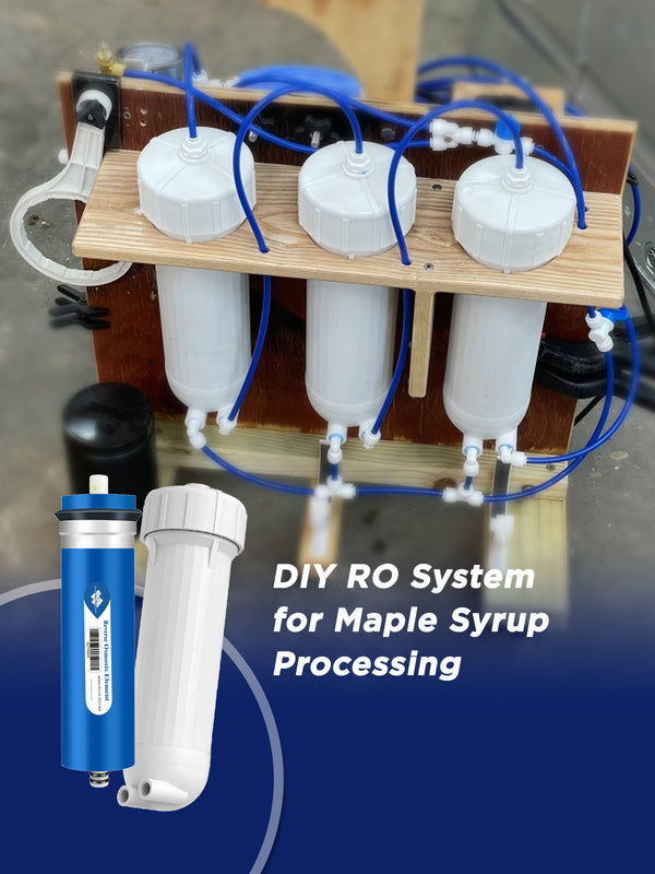 Membrane Solutions DIY Reverse Osmosis System Kit for Maple Syrup