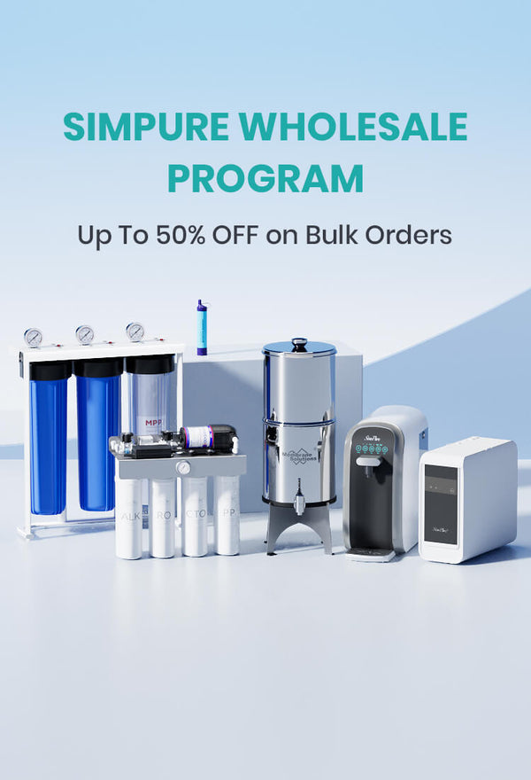 SimPure Wholesale Program | Bulk Water Filtration Solutions