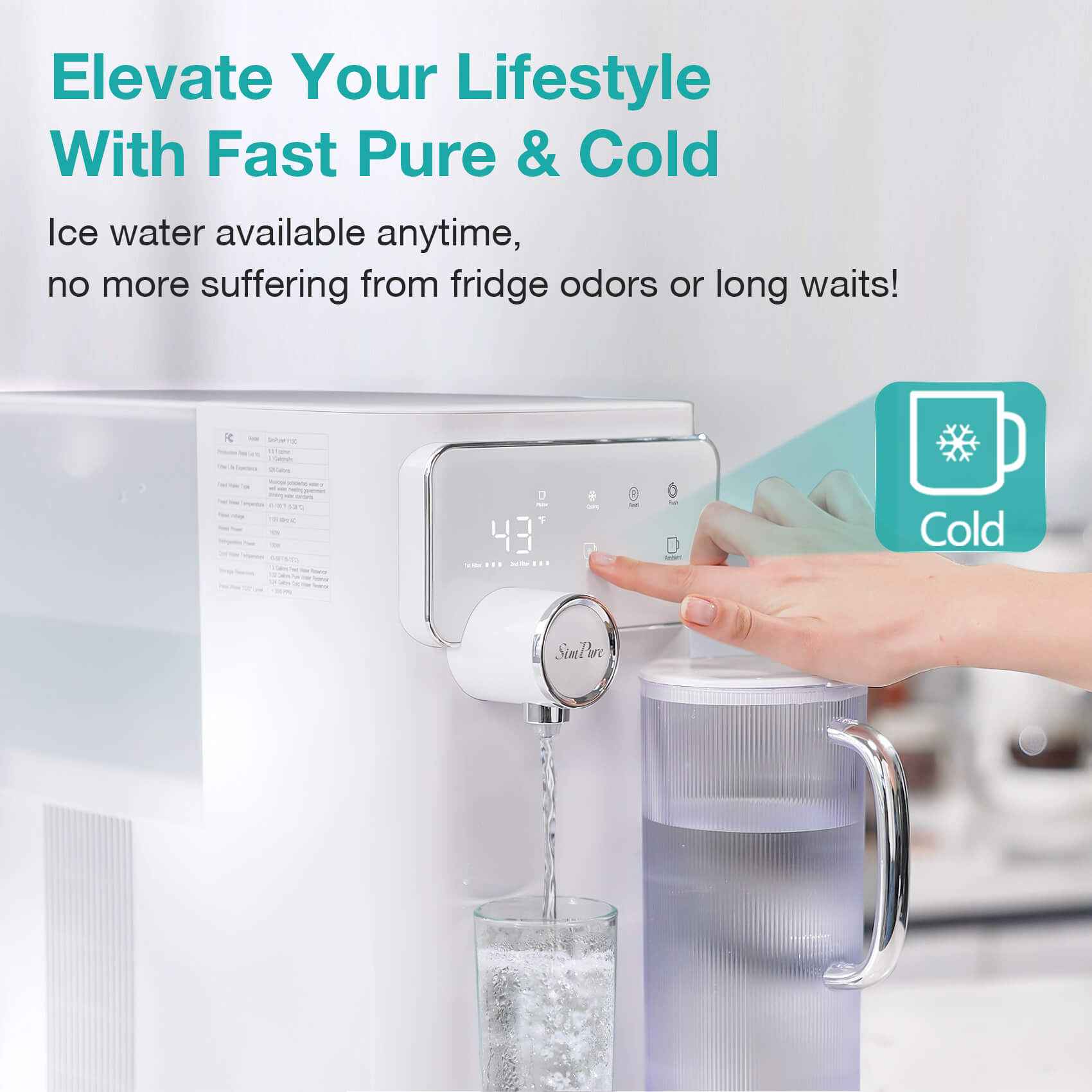 SimPure Reverse Osmosis Water Filtration Systems